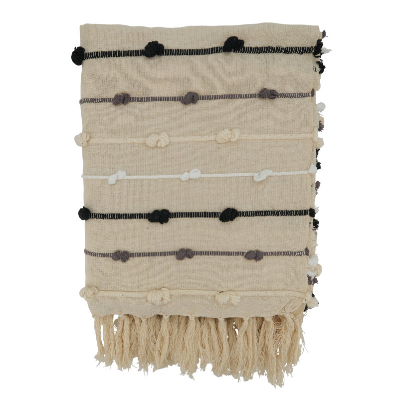 Saro Sevan Woven Throw Blanket | Wayfair